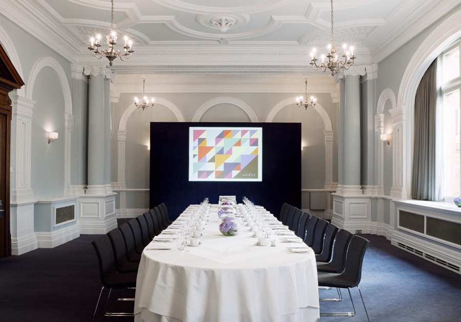 Meeting Rooms at the The Andaz London | The Collection